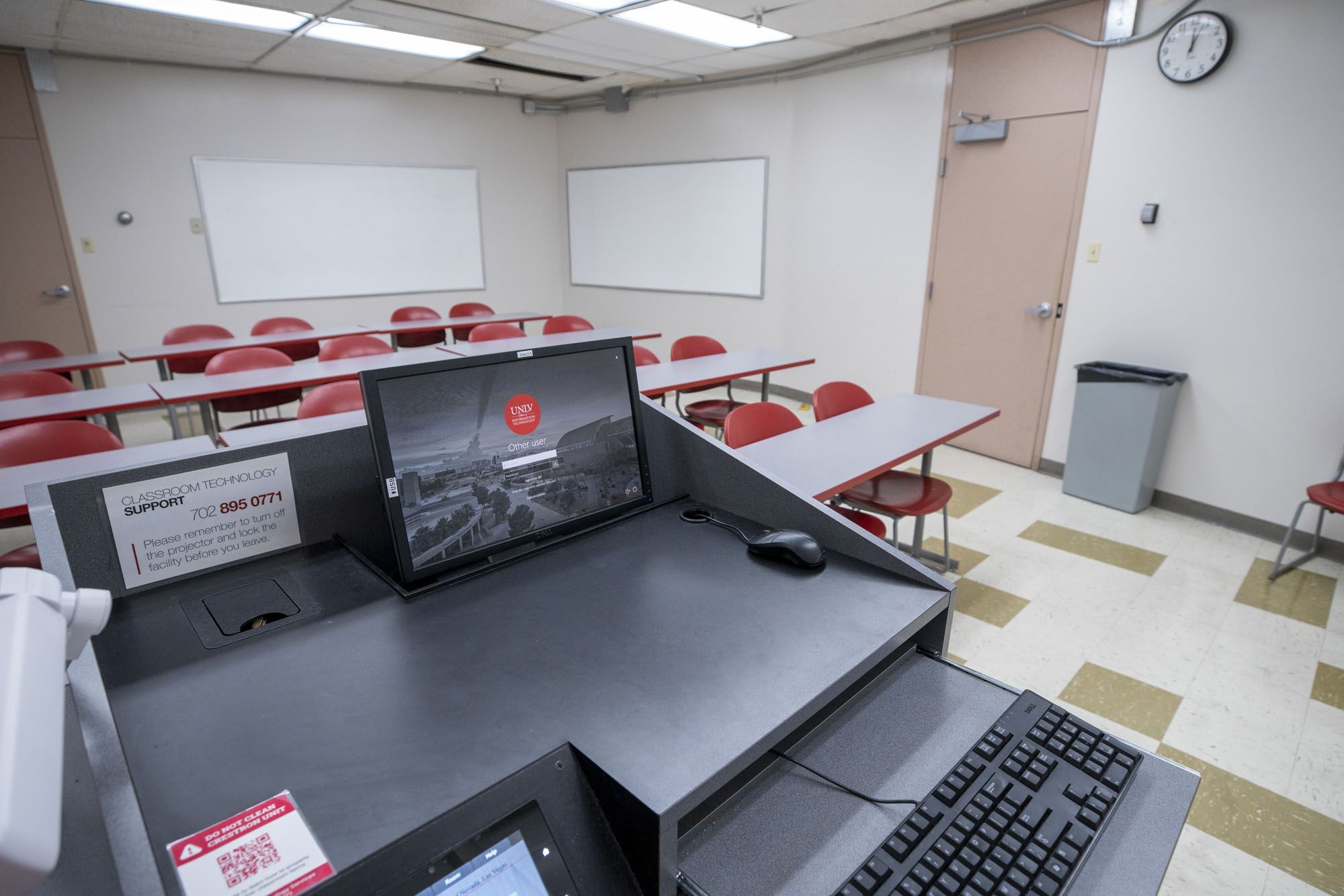FDH 231 | Classrooms | UNLV Information Technology
